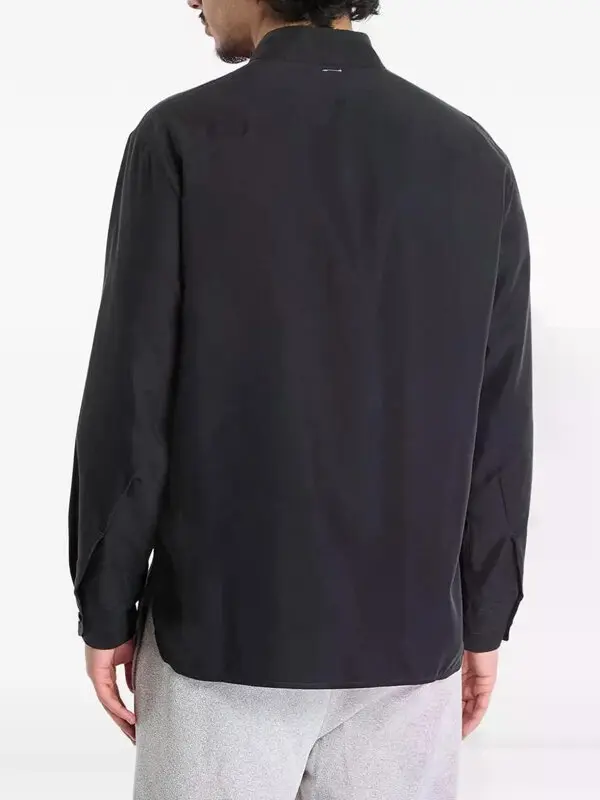 POST ARCHIVE FACTION Zip-up Long-sleeve Shirt