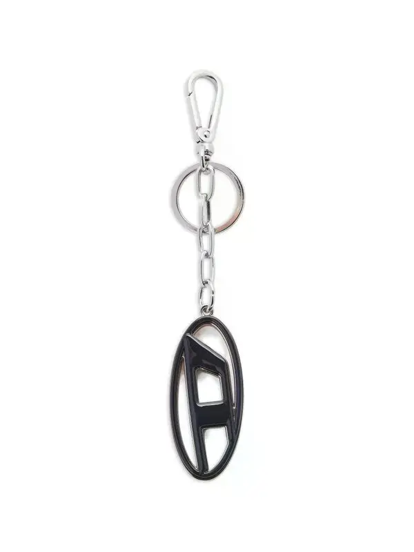 DIESEL® Logo Charm Keyring - Yellow