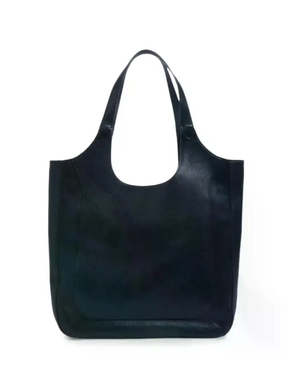 THE BRIDGE Leather Shoulder Bag - Black