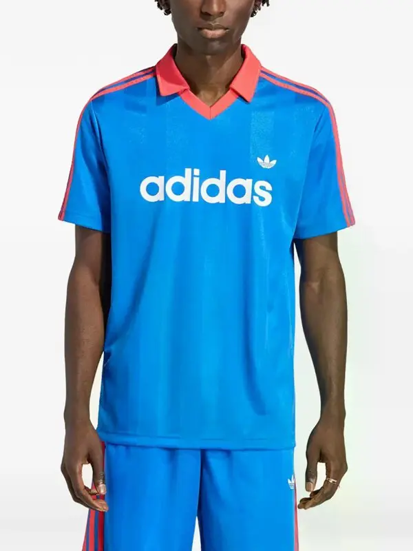 Adidas Archive Striped Polo T-shirt