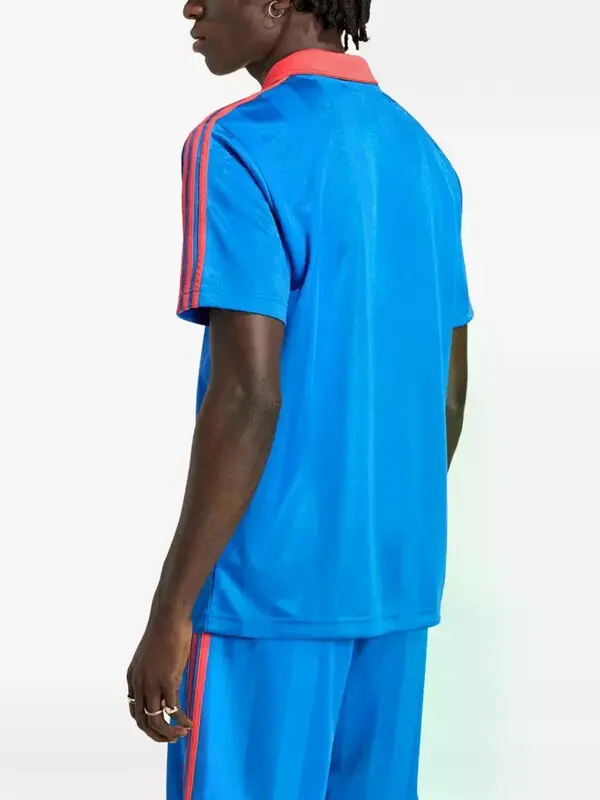 Adidas Archive Striped Polo T-shirt