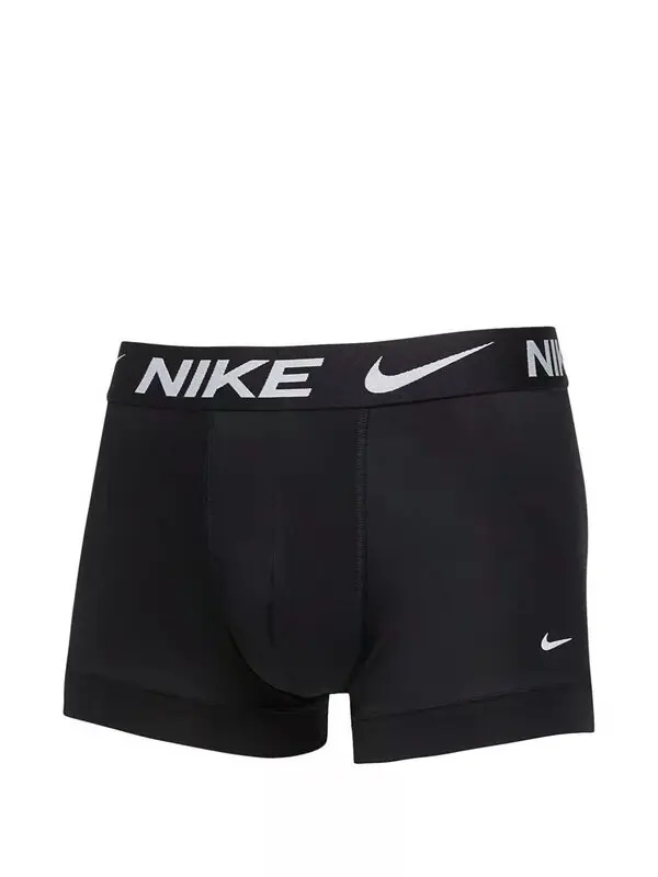 Nike Logo-waistband Trunks - Black