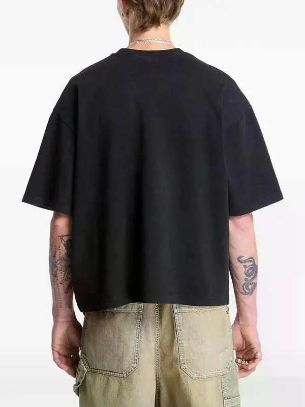 DAILY PAPER Shield Helmet Graphic-print T-shirt