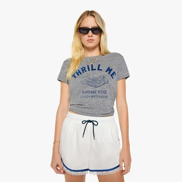 MOTHER The Boxy Goodie Thrill Me T-shirt