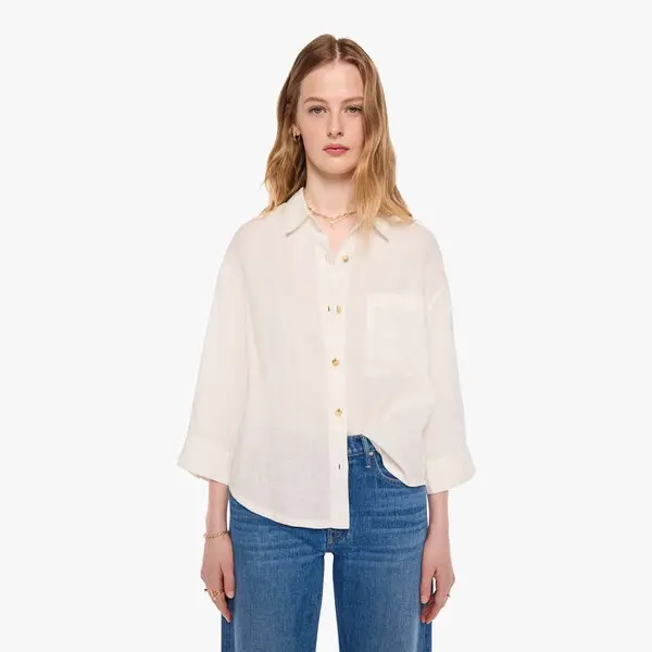 Xirena Clarke Linen Shirt - White