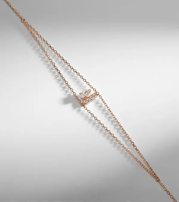 REPOSSI 18kt Rose Gold Diamond Bracelet