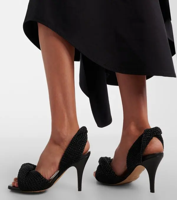 Bottega Veneta Grace Leather Sandals