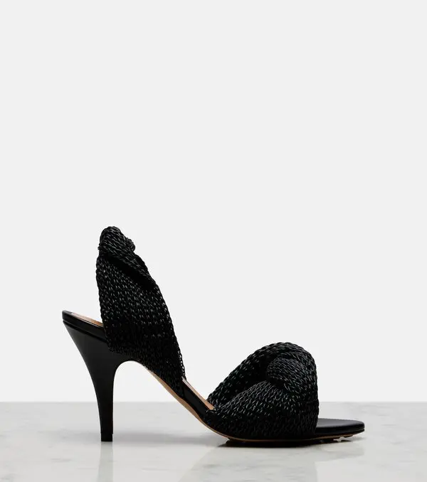 Bottega Veneta Grace Leather Sandals
