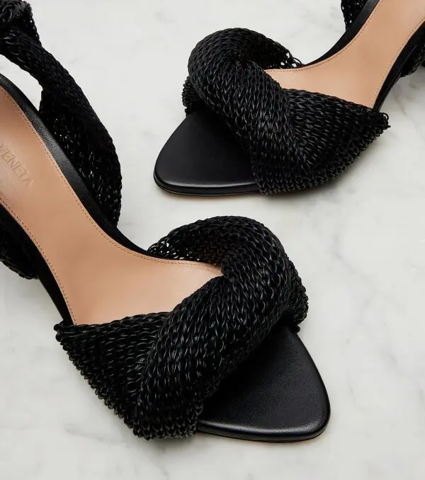 Bottega Veneta Grace Leather Sandals