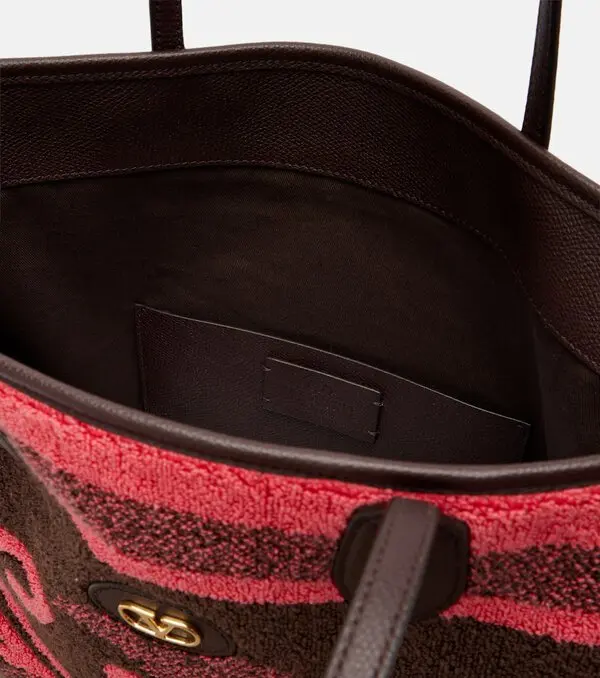 Valentino Garavani Vlogo Medium Terry Tote Bag