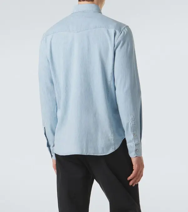 TOM FORD Denim Western Shirt