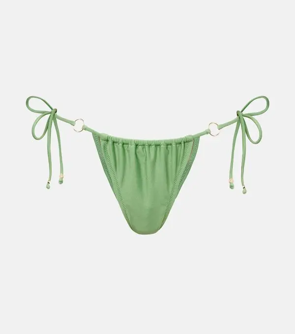 BANANHOT Goldie" Chain Bikini Bottoms - Green
