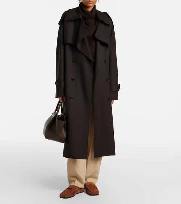 DEMELLIER Small Leather Top-handle Bag - Brown