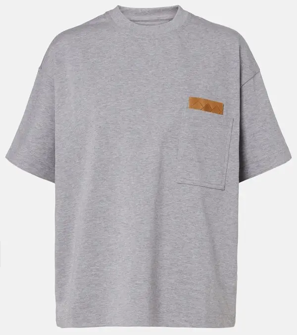 Bottega Veneta Intrecciato T-shirt - Grey
