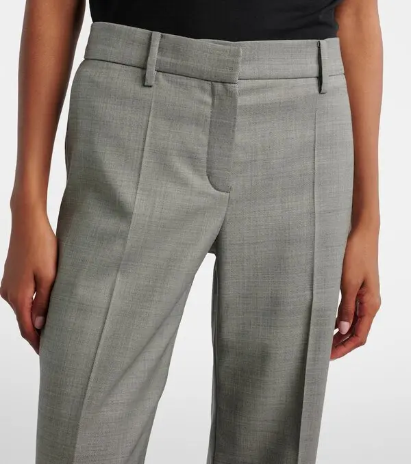 Magda Butrym Wool Straight Leg Pants