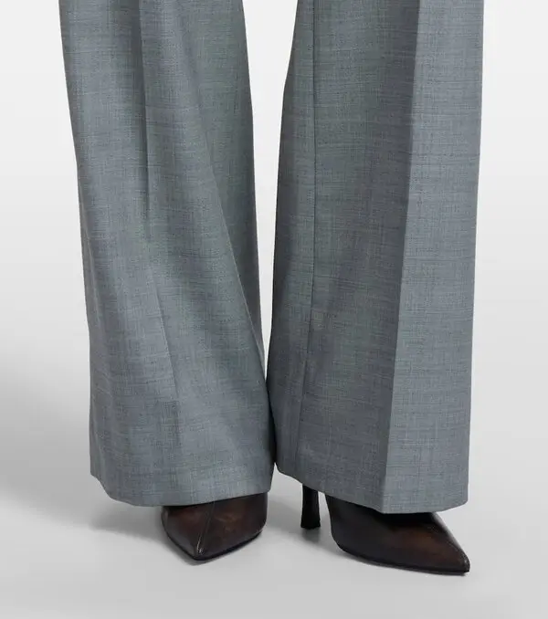 Magda Butrym Wool Straight Leg Pants