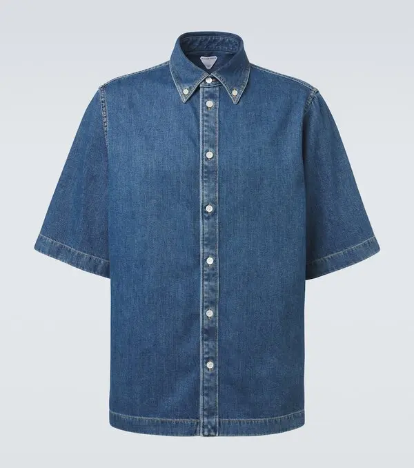 Bottega Veneta Denim Shirt - Blue