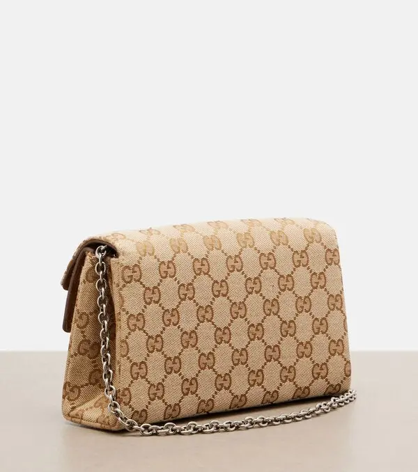 Gucci Dionysus Small Gg Canvas Shoulder Bag - Beige