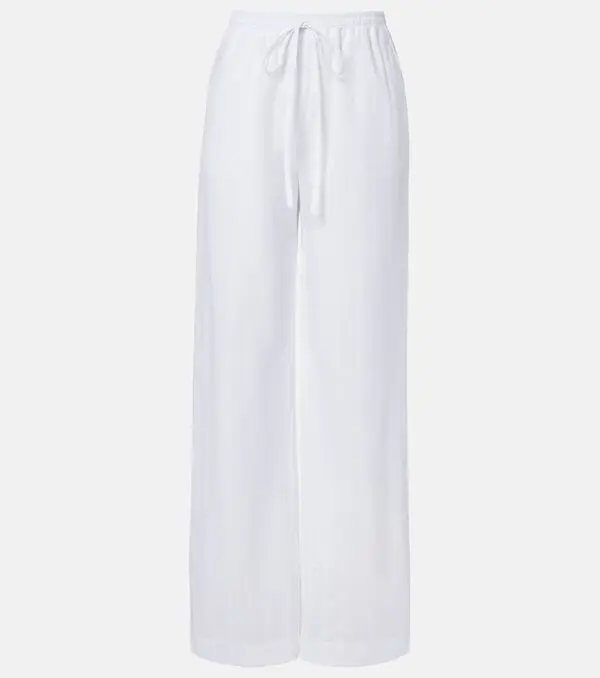 Loulou De Saison Macao Cotton Poplin Straight Pants