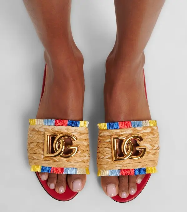 Dolce & Gabbana Dg Slides - Multicoloured