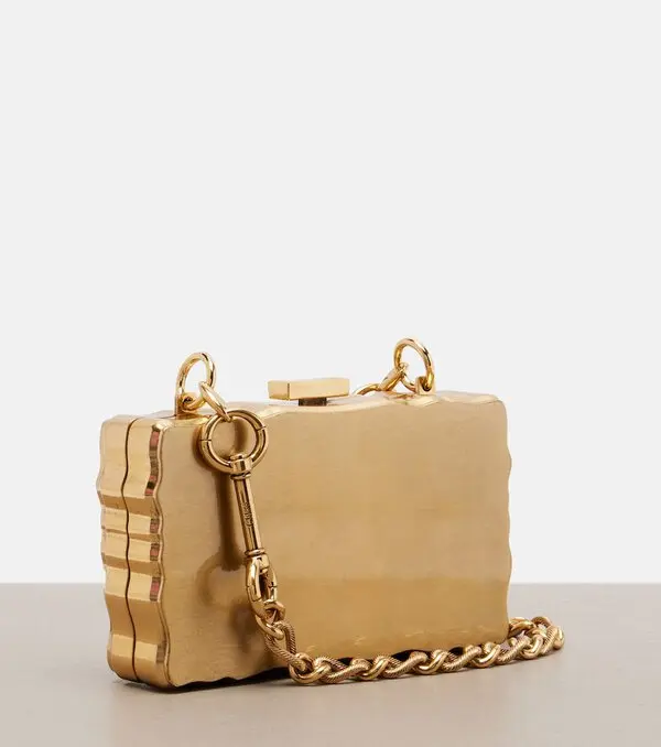 Chloé Soleil Small Clutch - Gold