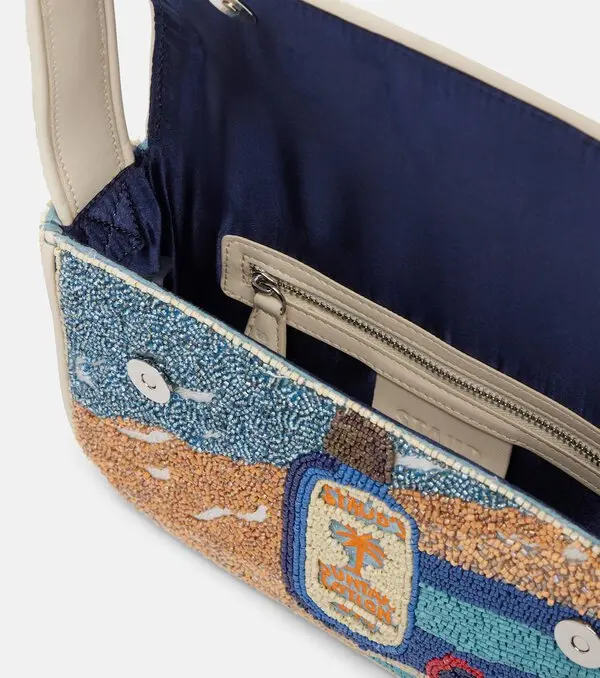 Staud Tommy Beaded Shoulder Bag - Multicoloured