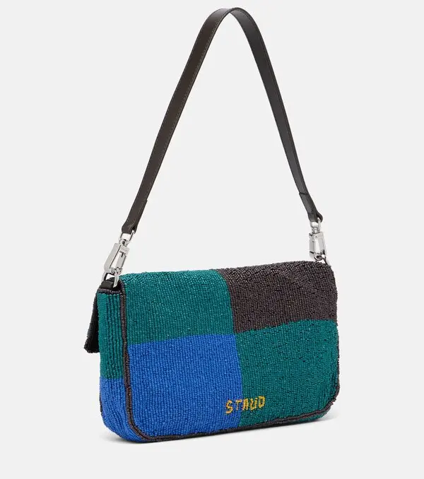 Staud Timmy Beaded Shoulder Bag