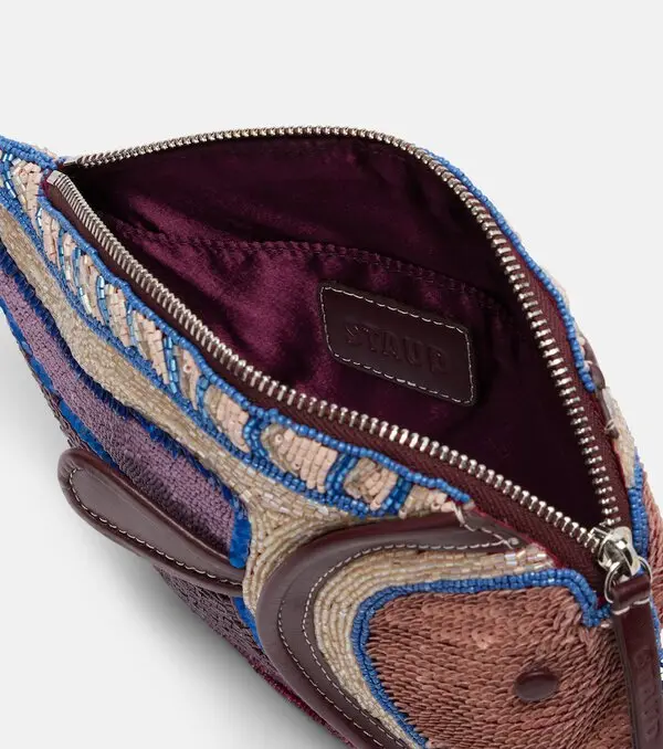Staud Pesce Beaded Clutch - Multicoloured