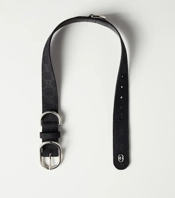 Gucci Gg Canvas Dog Collar