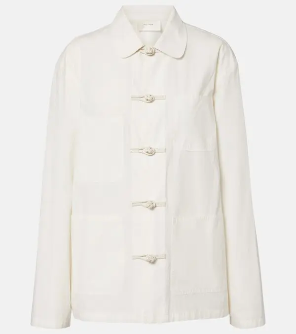 THE ROW Behati Cotton Poplin Jacket
