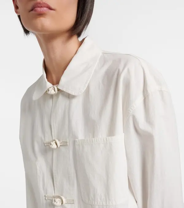 THE ROW Behati Cotton Poplin Jacket