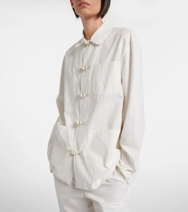 THE ROW Behati Cotton Poplin Jacket