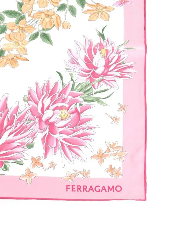 FERRAGAMO Spring Print Scarf - Multicolor