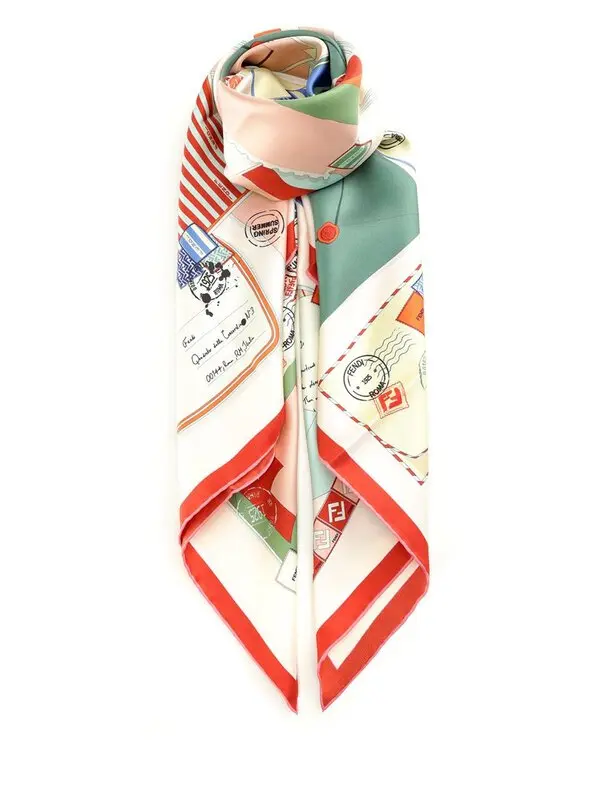 Fendi Heritage Scarf - Multicolor