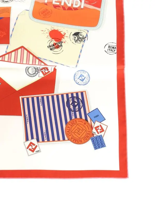 Fendi Heritage Scarf - Multicolor