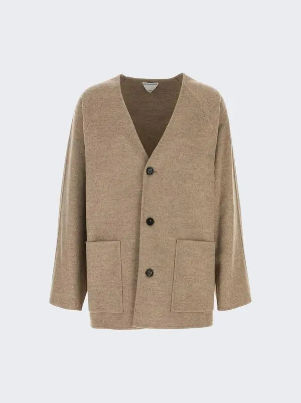 Bottega Veneta Jacket Sandshell Melange - Camel