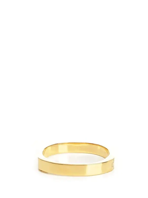 TOTEME Signature Hinged Brass Bracelet - Gold