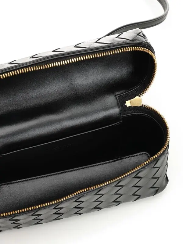 Bottega Veneta Bang Bang" Leather Beauty Case - Brown