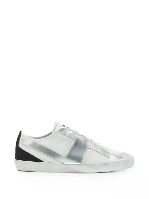 DIESEL® S-slante D Leather Low-top Sneakers