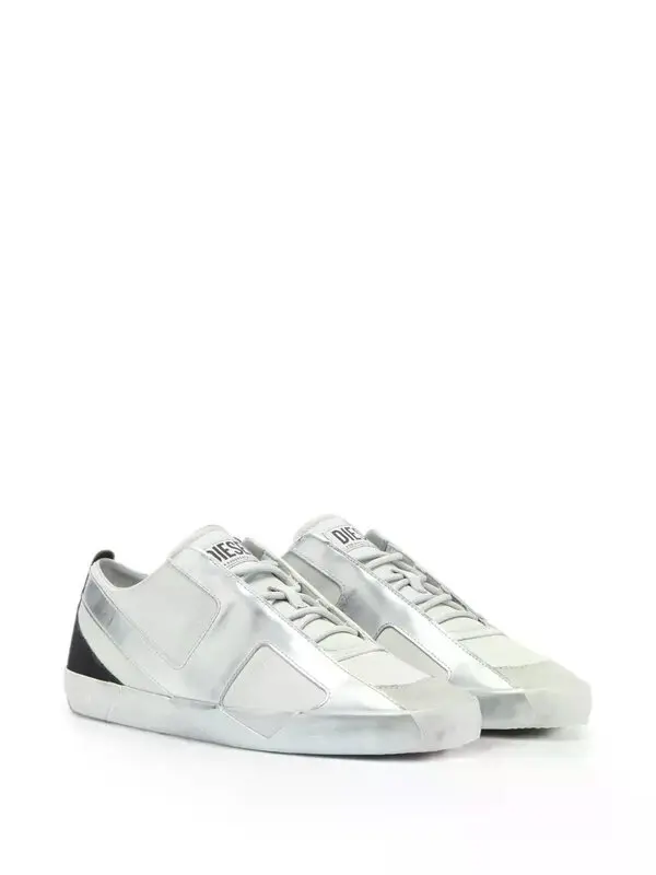 DIESEL® S-slante D Leather Low-top Sneakers