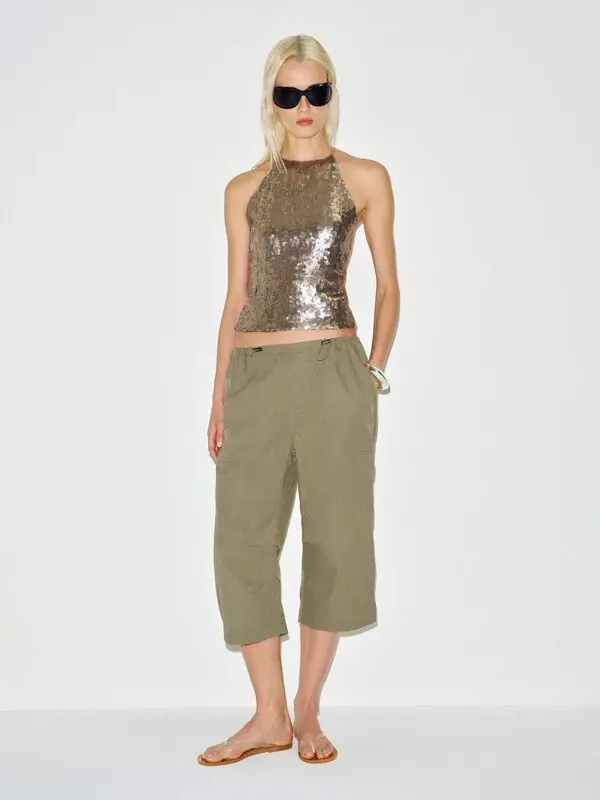 REFORMATION Arlette Pant - Green