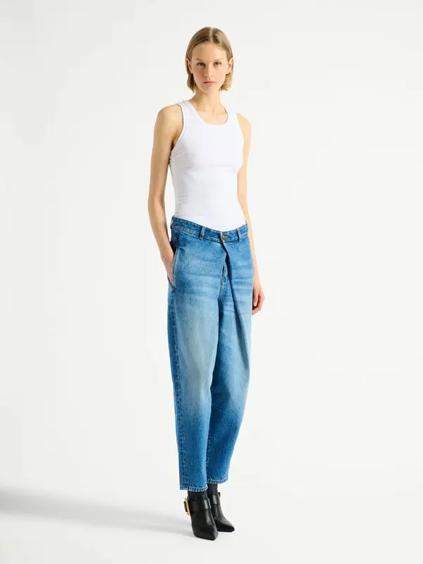 Balmain Barrel-leg Jeans