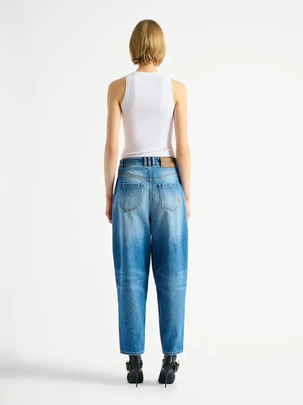 Balmain Barrel-leg Jeans