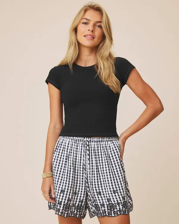 Splendid Roma Tee - Blush