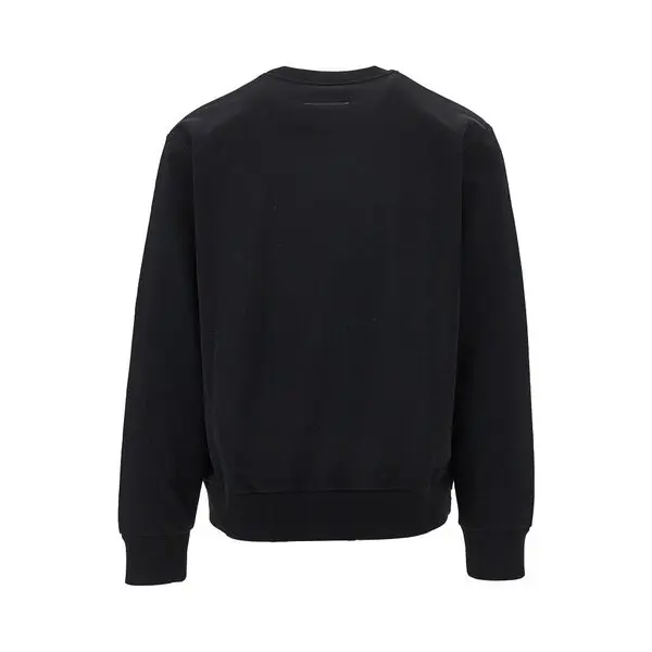 MAISON MARGIELA Cotton French Terry Sweatshirt With Spray Print Logo