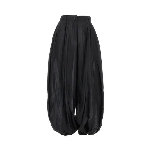 THE LATEST Dilan' Muslin Pants - Black