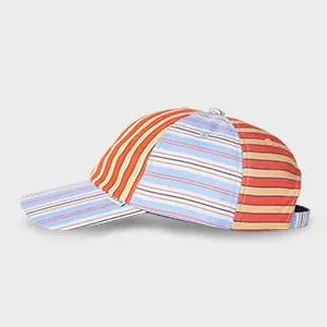 Paul Smith And Red 'pool Smith Stripe' Baseball Cap - Blue