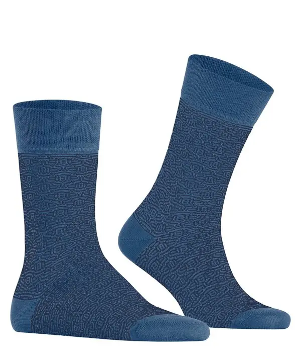 Falke Sensitive Tortoise Patterned Crew Socks
