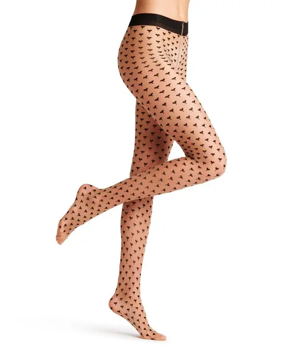 Falke Darling 15 Den Heart Patterned Tights