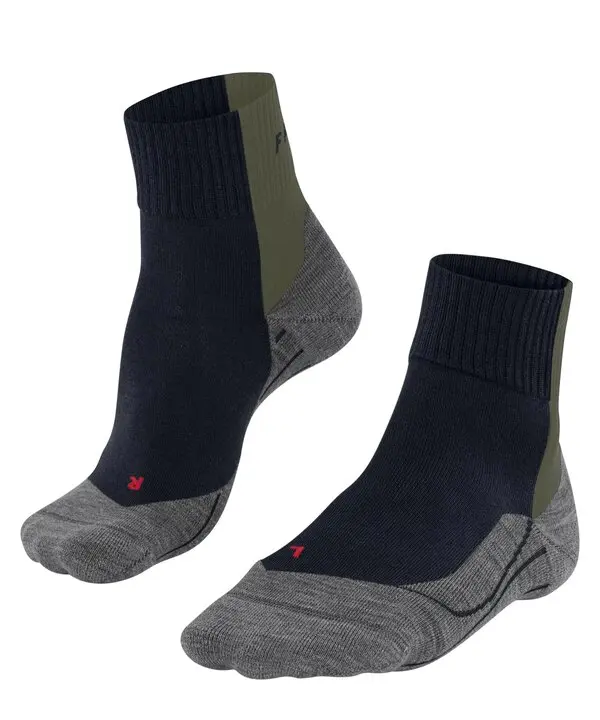 Falke Tk5 Wander Cool Short Trekking Socks - Blue